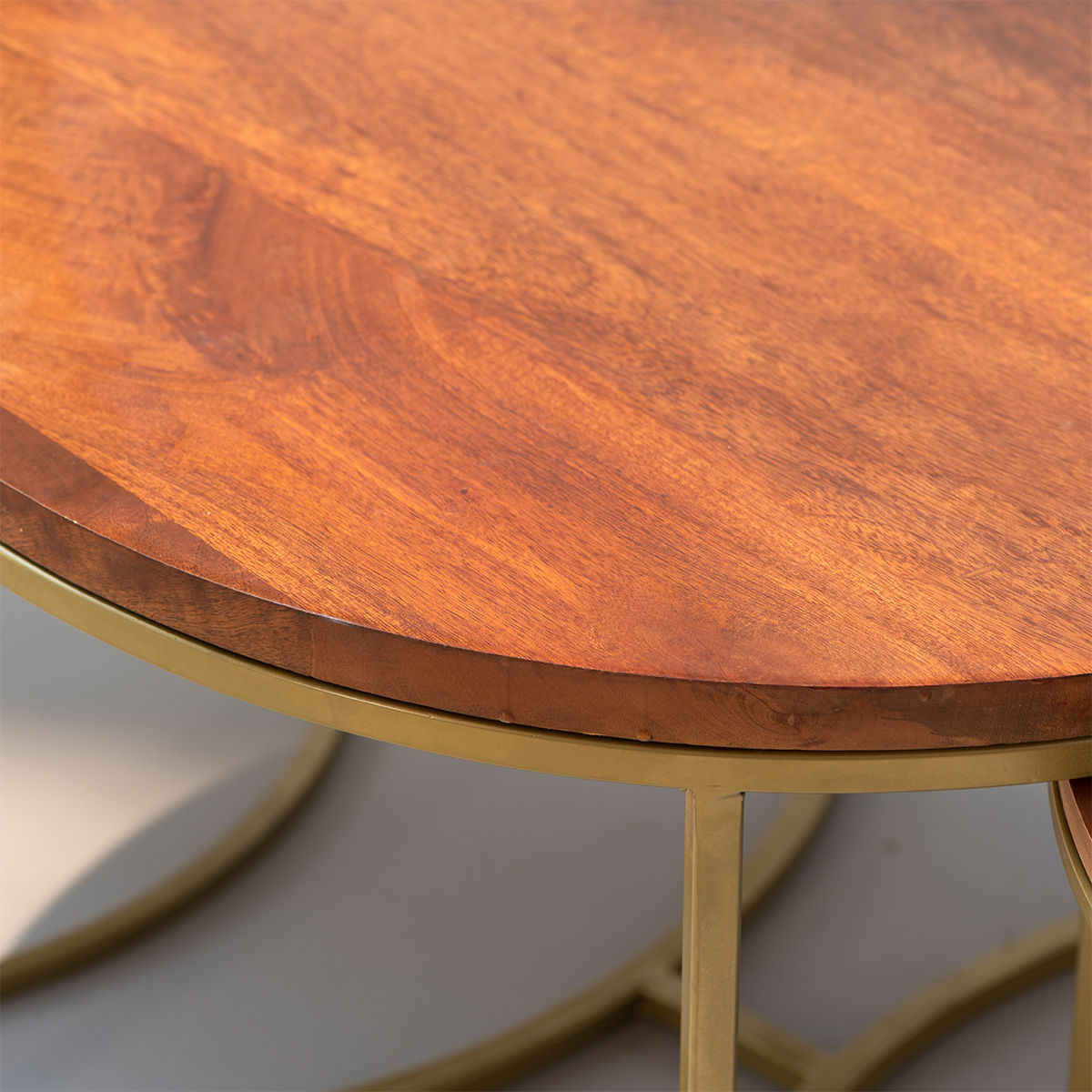 Buy The Decor Remedy Lucy Wooden Center Tables -Set of 3 Online