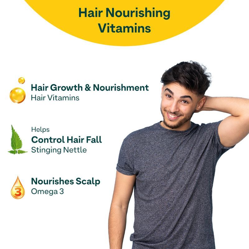 Oziva Hair Vitamins (with Dht Blocker & Omega 3) For Better Hair Growth ...