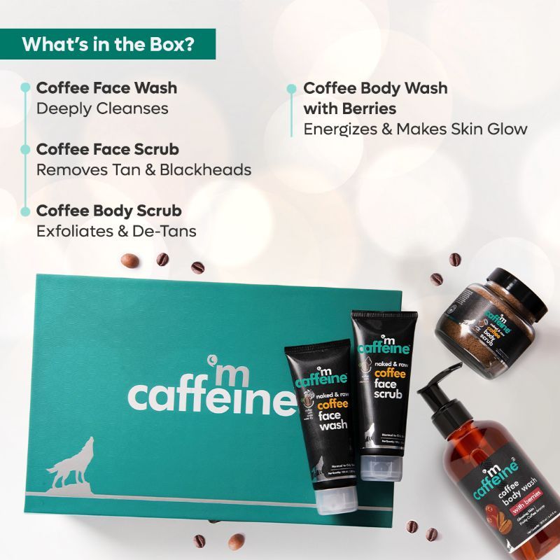 Mcaffeine Coffee Shower Temptations Gift Kit - Luxury Shower Experience ...