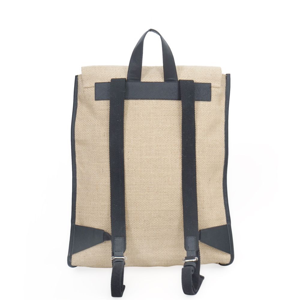 Buy Diwaah Beige Jute Backpacks Online