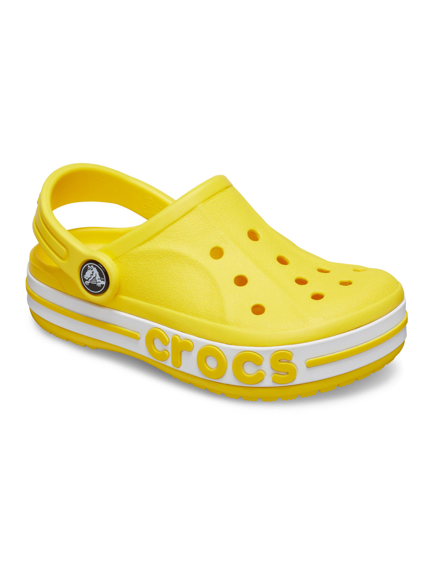 Crocs Yellow Bayaband Unisex Kids Clogs: Buy Crocs Yellow Bayaband ...