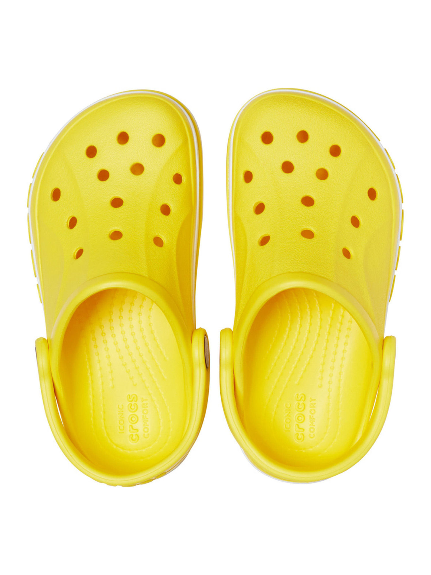 Crocs Yellow Bayaband Unisex Kids Clogs: Buy Crocs Yellow Bayaband ...