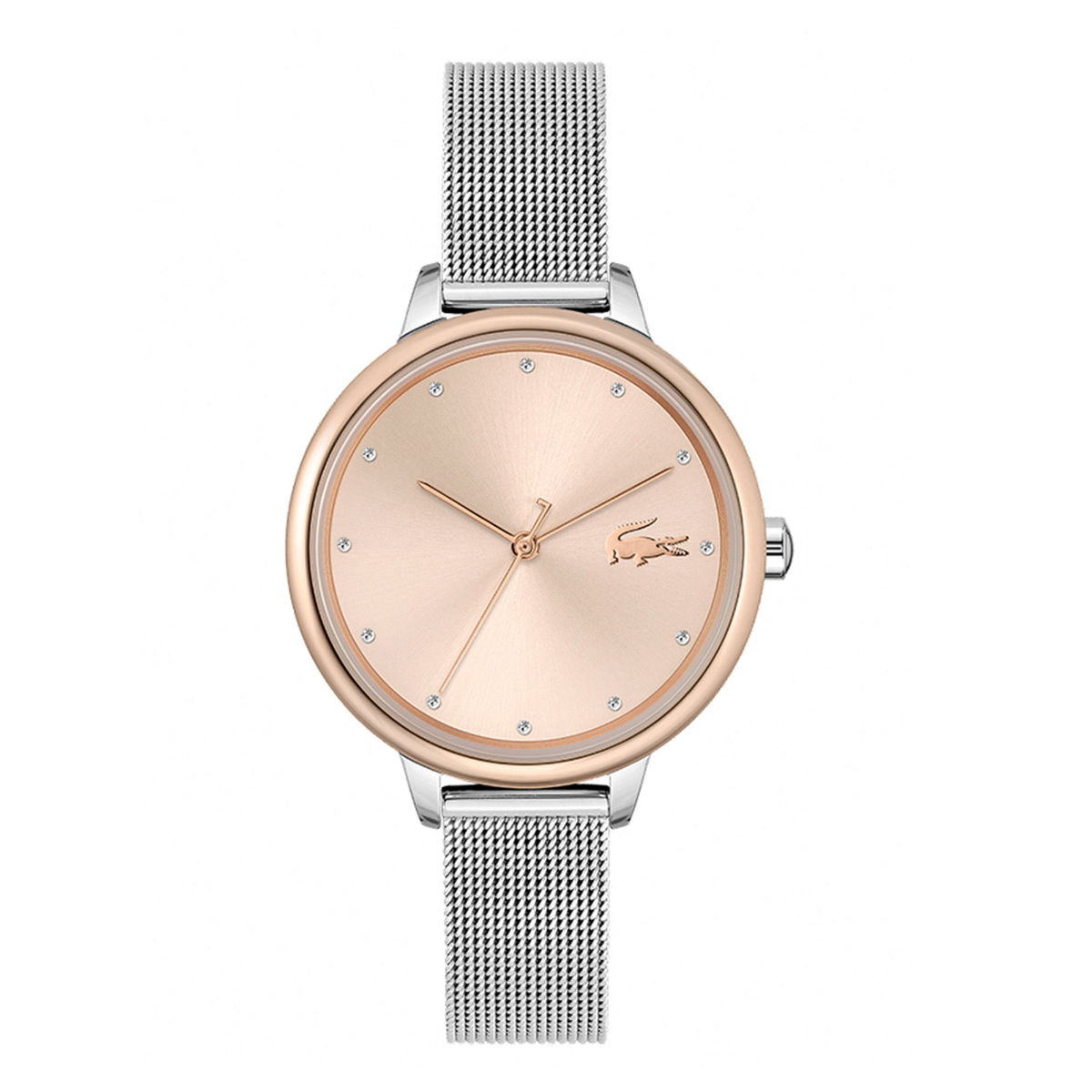 Buy Lacoste Cannes Quartz Gold Round Dial Women's Watch - 2001202 Online