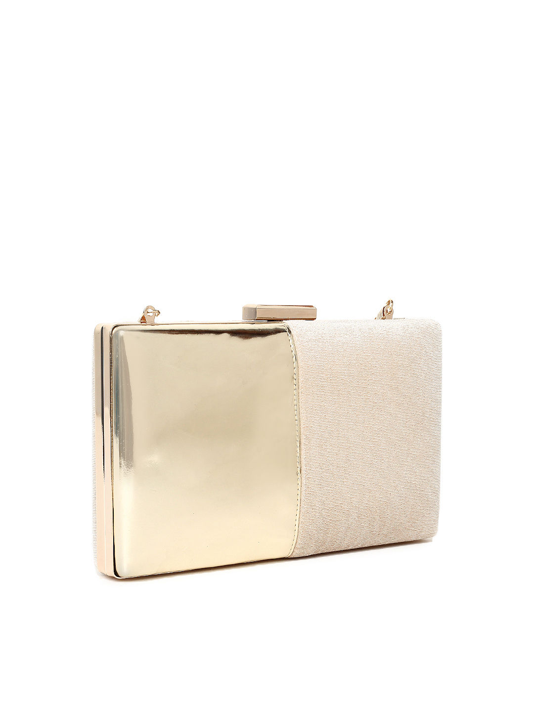 Toniq Gold Twain Statement Clutch: Buy Toniq Gold Twain Statement ...