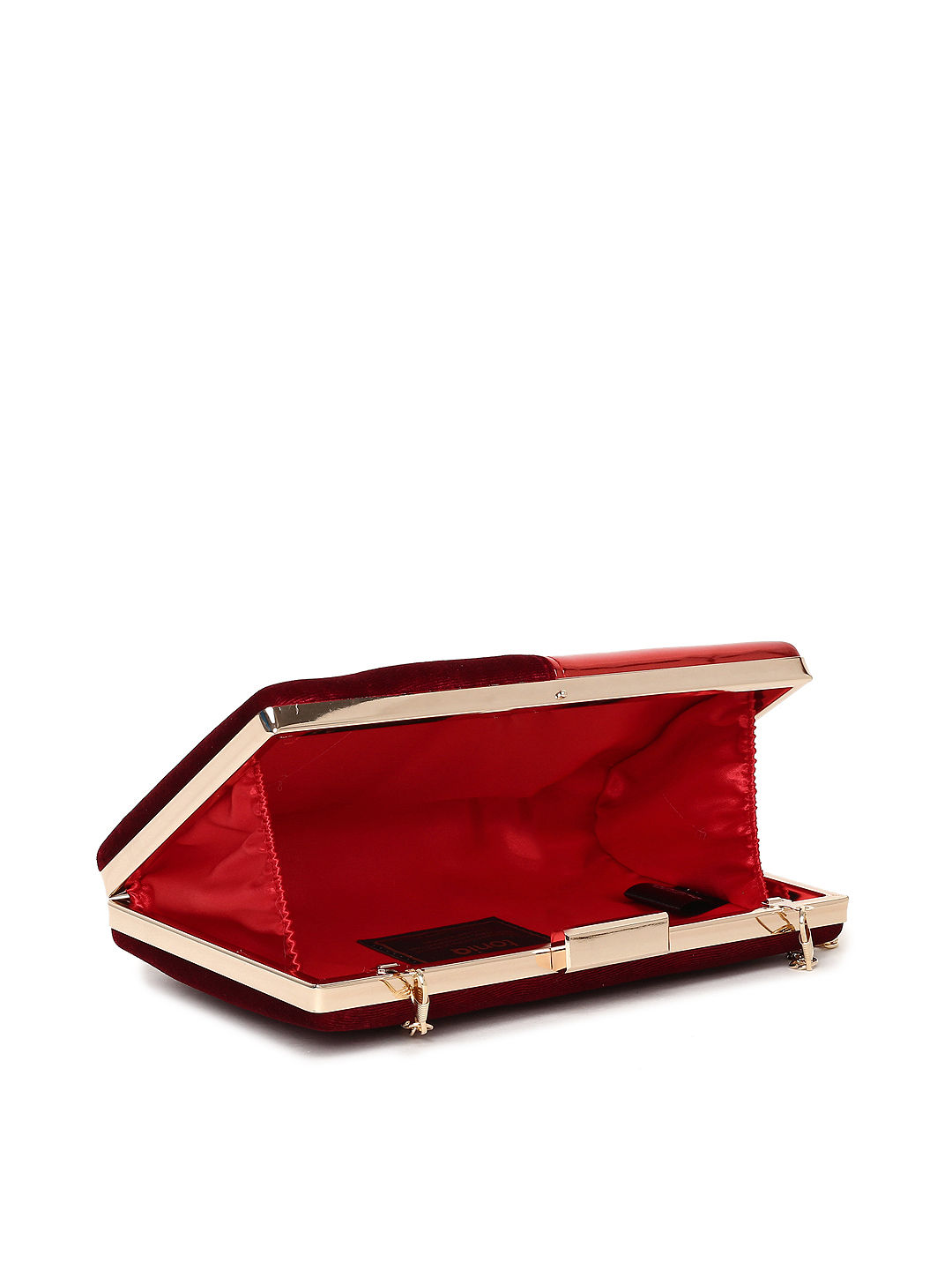Buy Toniq Red Twain Statement Clutch Online