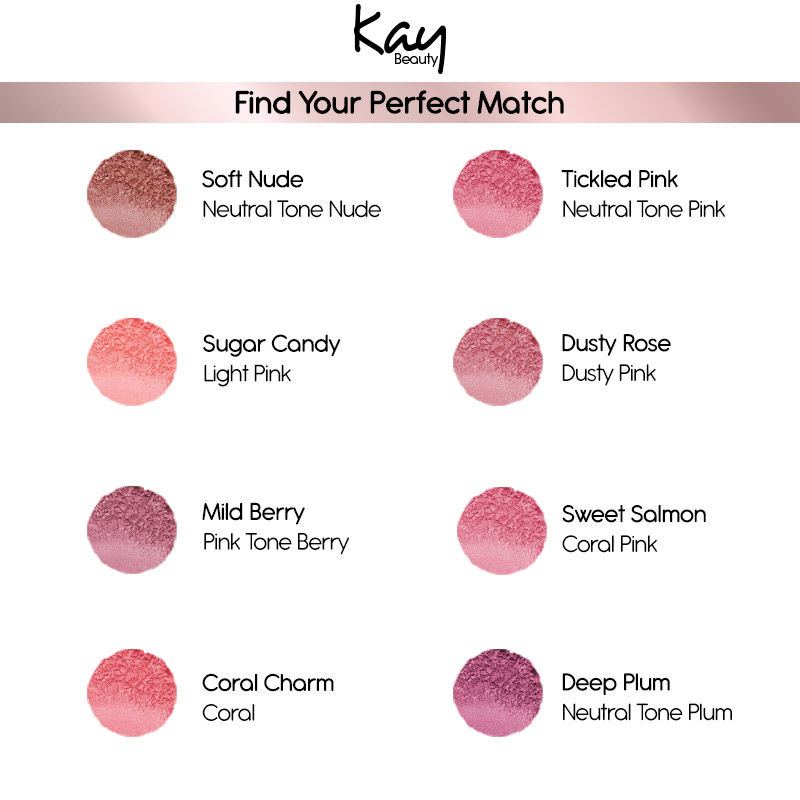 Kay Beauty Matte Blush: Buy Kay Beauty Matte Blush Online at Best Price ...