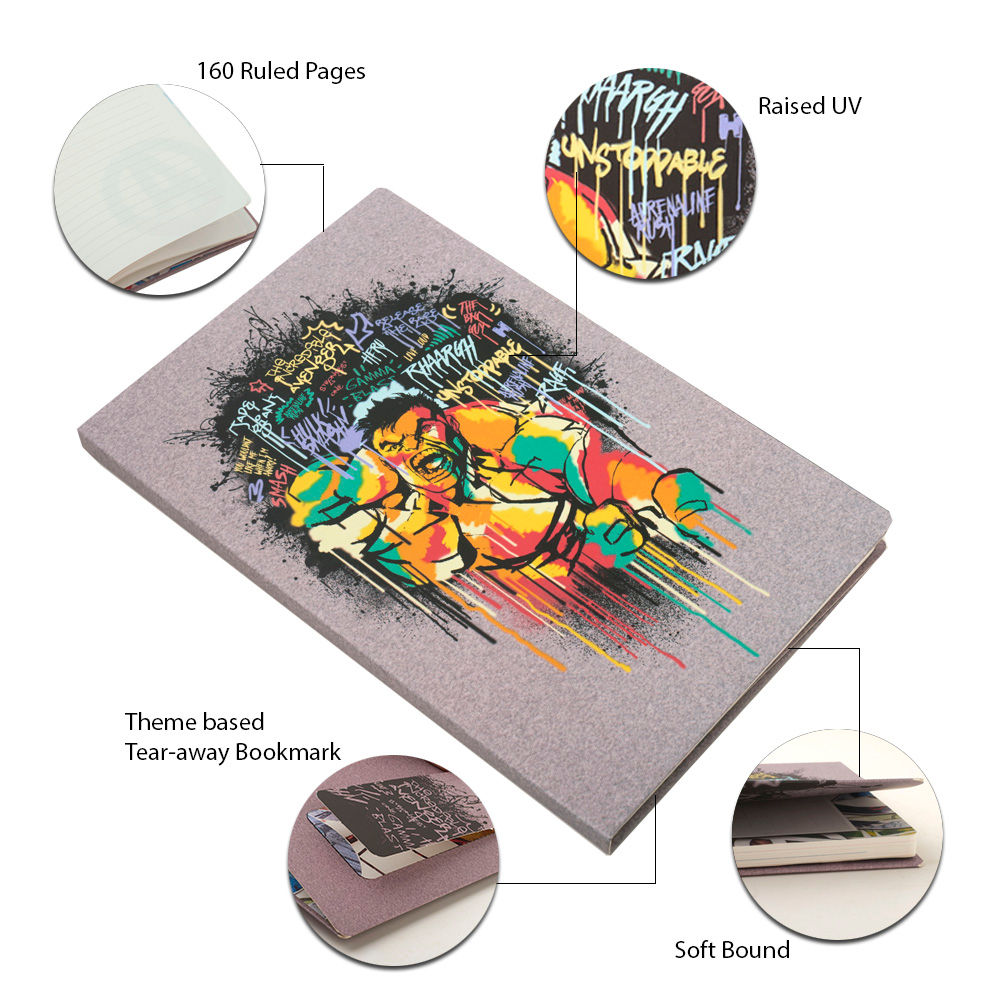 Buy Doodle Collection Hulk (Collage) Notebook Online