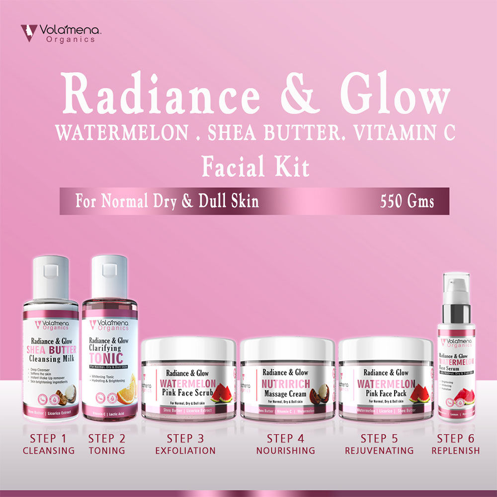 Buy Volamena Radiance & Glow Watermelon Facial Kit Online