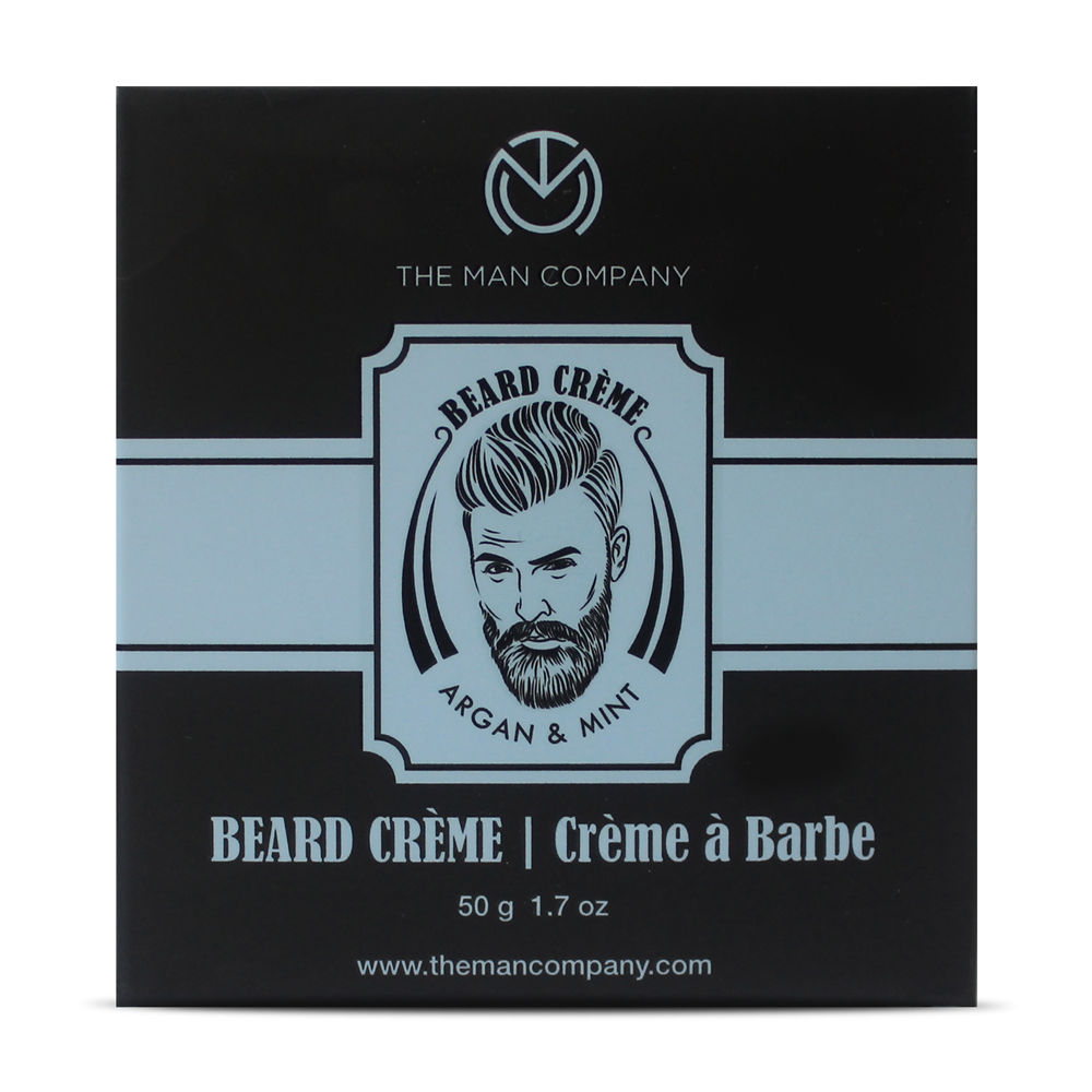 The Man Company Argan & Mint Beard & Moustache Cream: Buy The Man ...