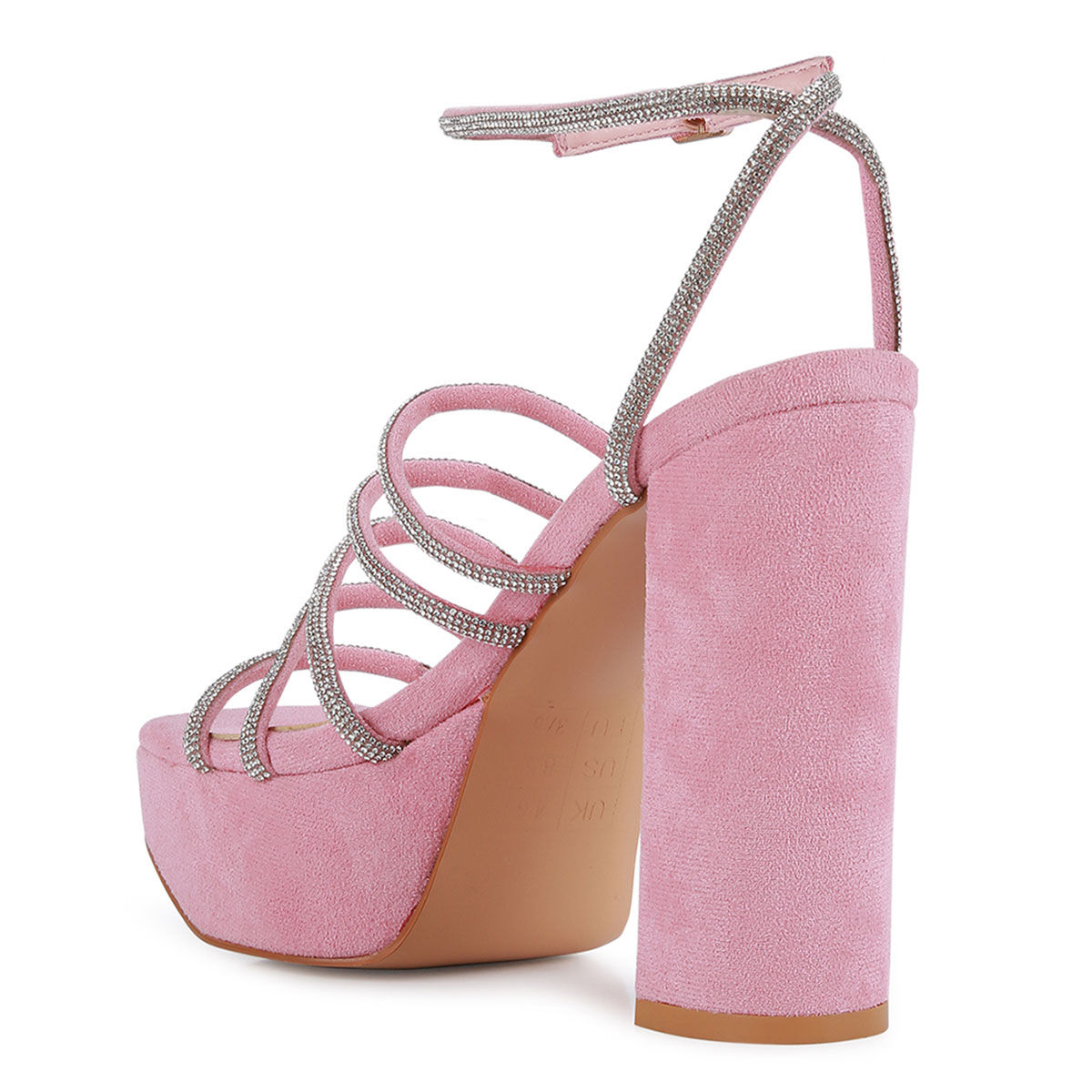 Buy London Rag Embellished Pink Heels Online