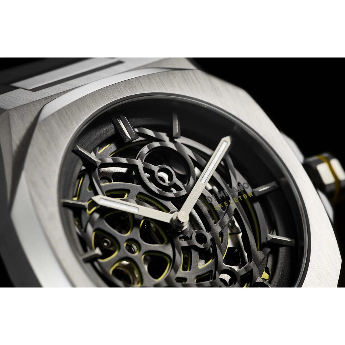 D1 Milano Skeleton Analog Black Dial Men Watch-SKRJ14: Buy D1 Milano ...