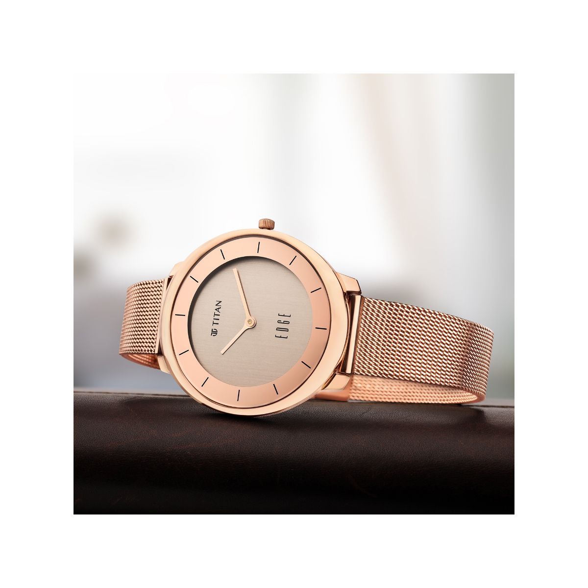 Buy Titan 2677WM01-Rose Gold Dial Color Analog Watch for Women Online