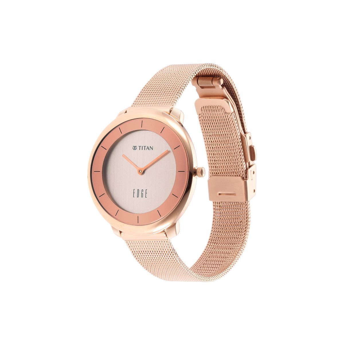 Buy Titan 2677WM01-Rose Gold Dial Color Analog Watch for Women Online