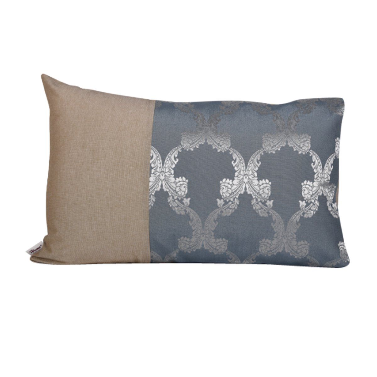 Sivya by Home Cotton Pillow Cover 18x27 Inch, Grey Pack of 2: Buy Sivya ...