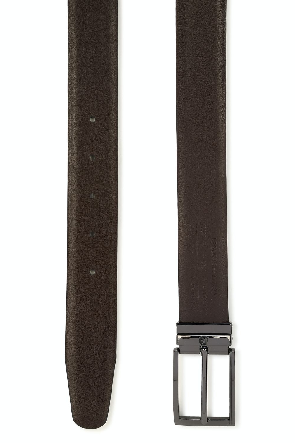 Louis Philippe Black Reversible Belt (lpblgrgff202031): Buy Louis ...