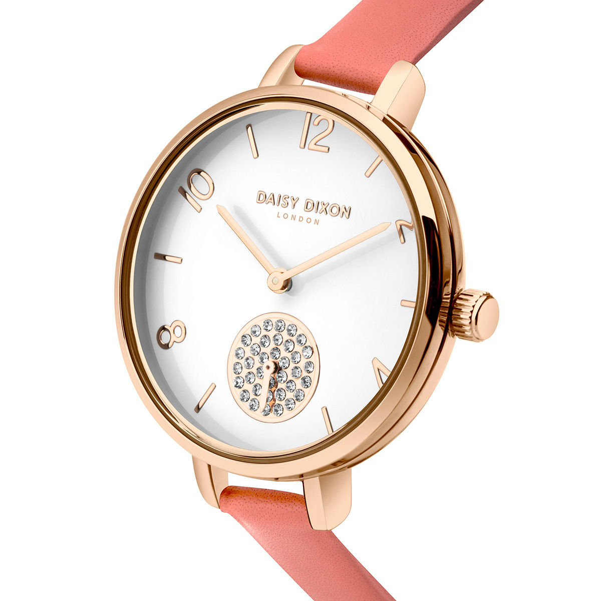 Buy Daisy Dixon Womens Classic Analog Quartz Watch with Leather Strap ...