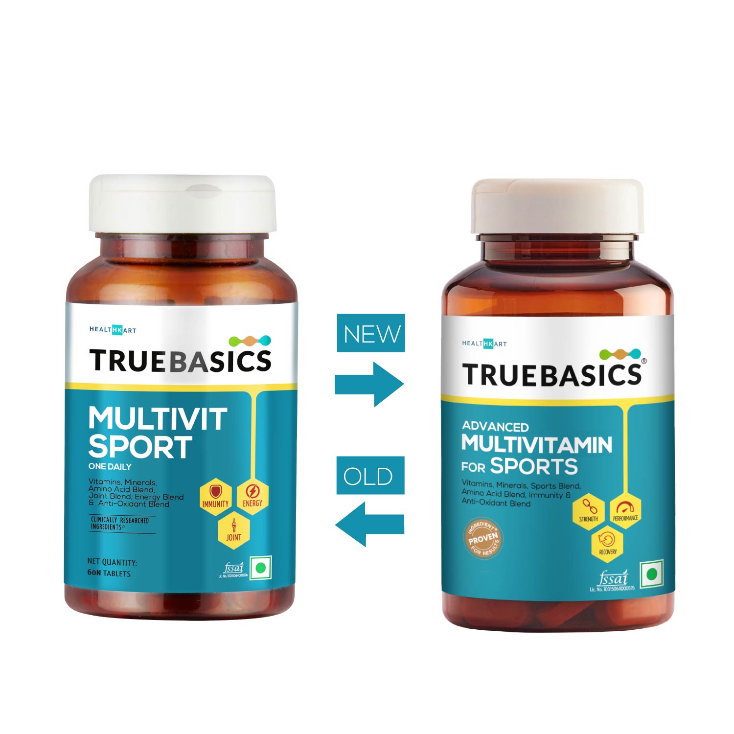 Buy TrueBasics Multivit Sport Multivitamin Tablets Online
