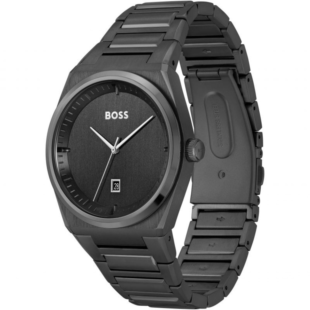 Buy Boss STEER Analog Black Tonneau Men Watch - 1513994 (M)(M) Online