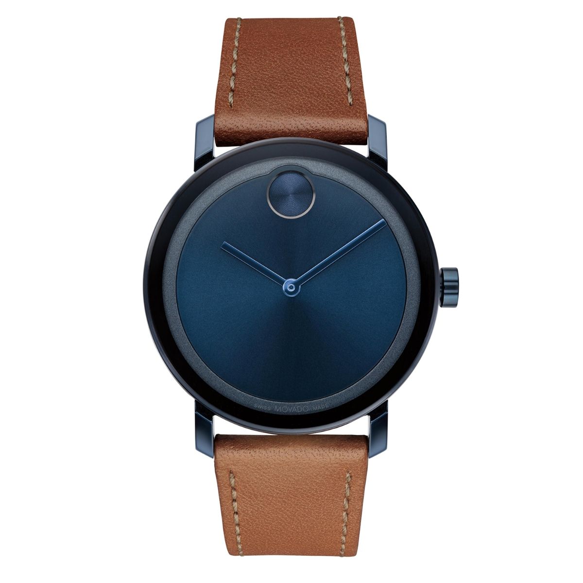 Buy Movado BOLD Swiss Analog Swiss Analog Blue Round Men Watch ...