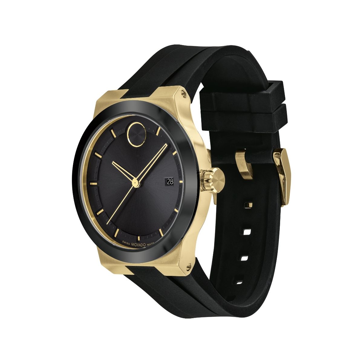 Buy Movado BOLD Swiss Analog Black Round Men Watch - 3600850 (M) Online