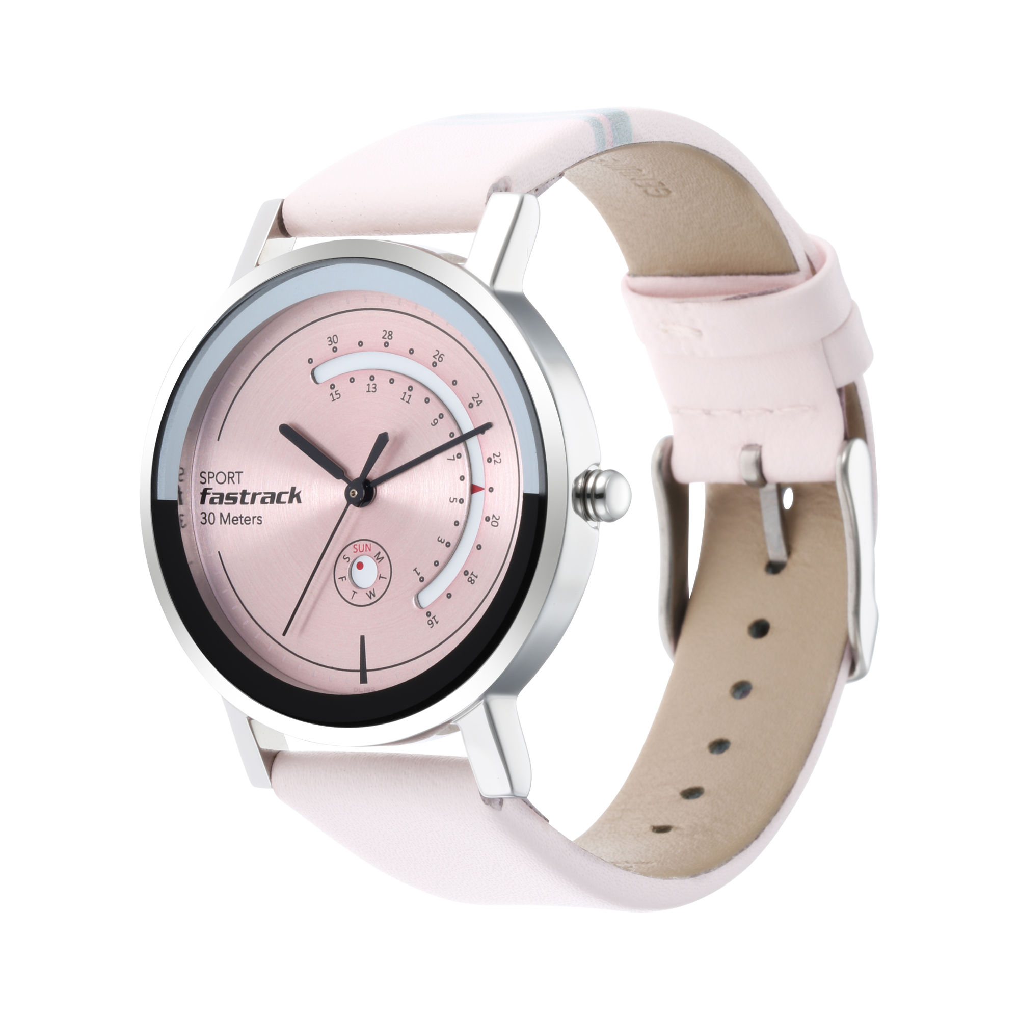 Buy Fastrack WatchES Wear Your Look 6172Sl03 Pink Dial Analog For Women ...