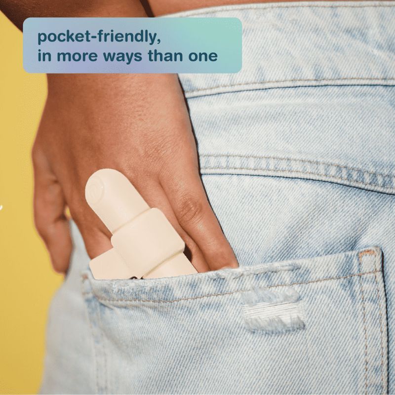 Buy MyMuse Mini Brushed Suede Personal Massager For Women Online