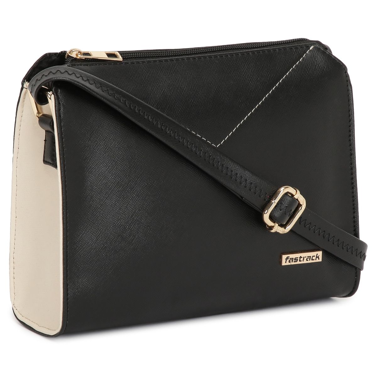 Buy Fastrack Black Sling Bag Online