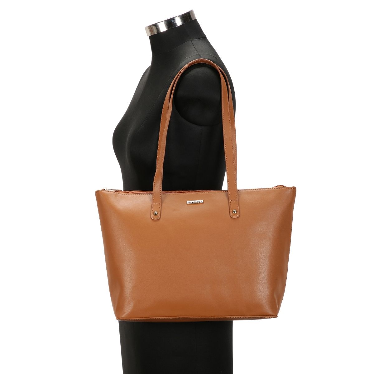 Buy Fastrack Tan Spacious Tote Bag for Women Online