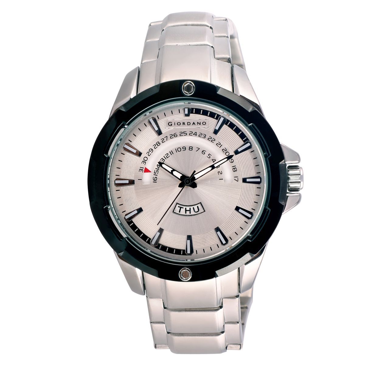 Buy Giordano Multifunction Black Dial Men's Watch Online