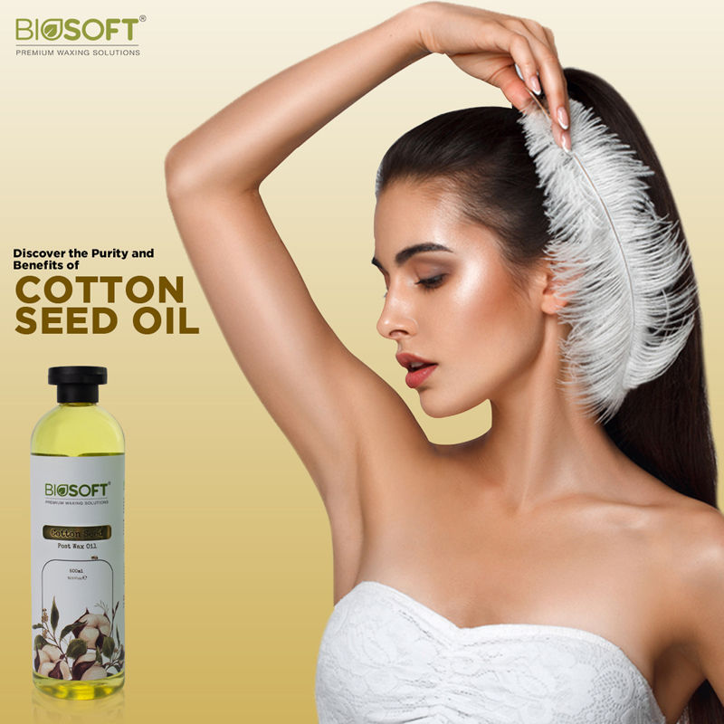 Buy Biosoft Cotton Seed Oil Post Waxing Gel Online