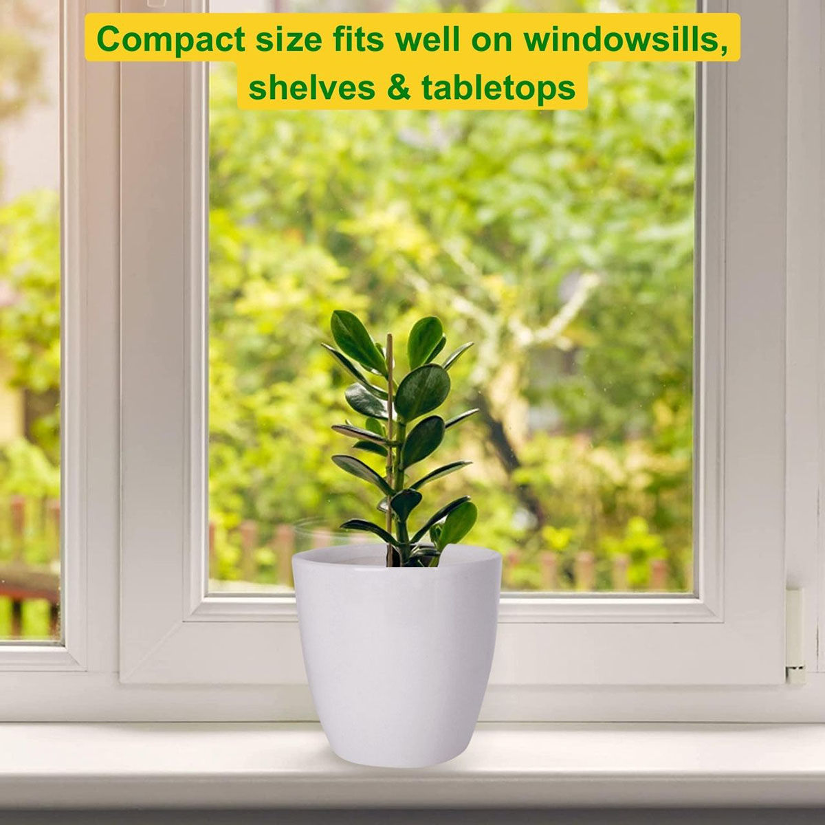 Buy Ecofynd 1, 4 inches White Ceramic Plant Pots Online