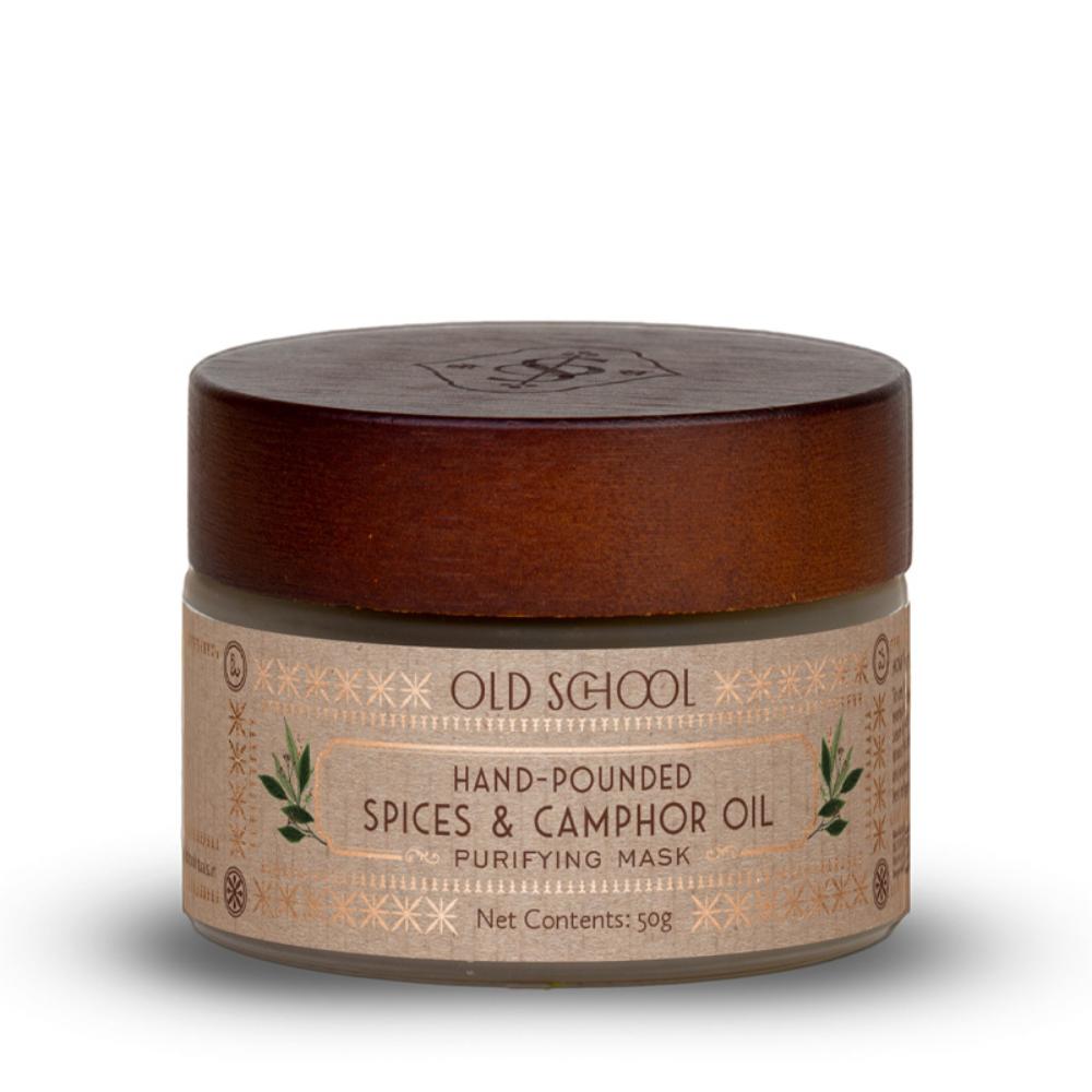 Buy Old School Hand-Pounded Spices And Camphor Oil Purifying Mask Online