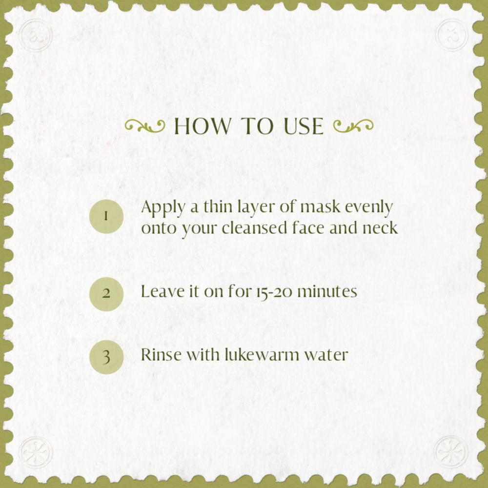 Buy Old School Hand-Pounded Spices And Camphor Oil Purifying Mask Online