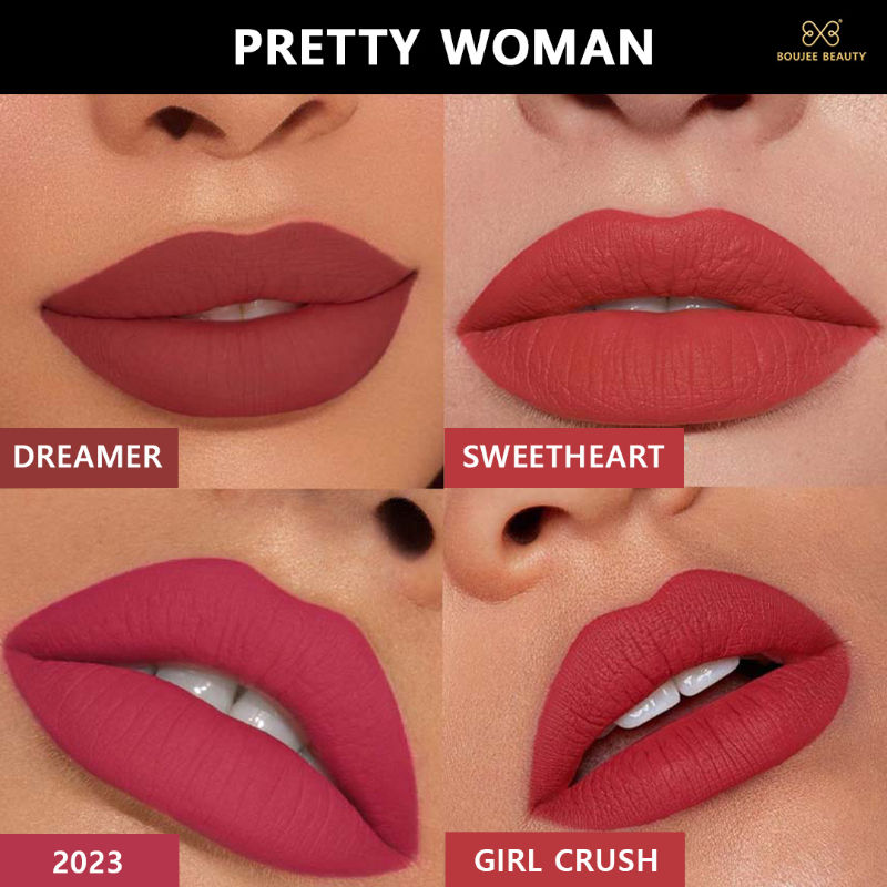Buy Boujee Beauty Mini Liquid Lipstick Combo - Pretty Woman Online