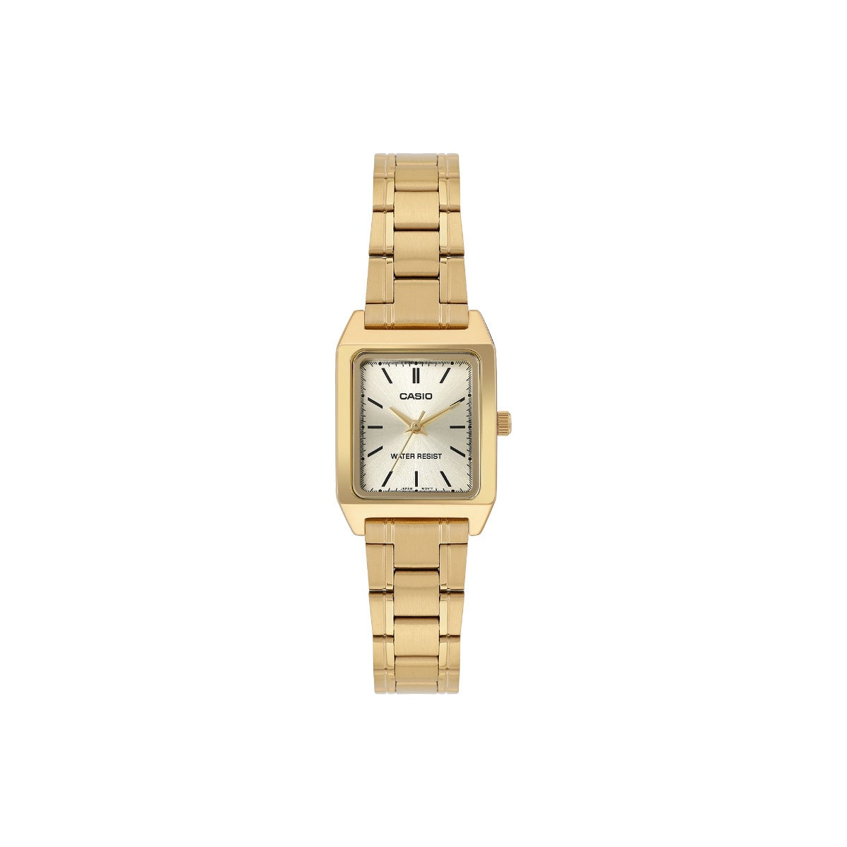Buy Casio Women ENTICER Gold Dial Analog Stainless Steel Watch - LTP-V007G-9EUDF Online