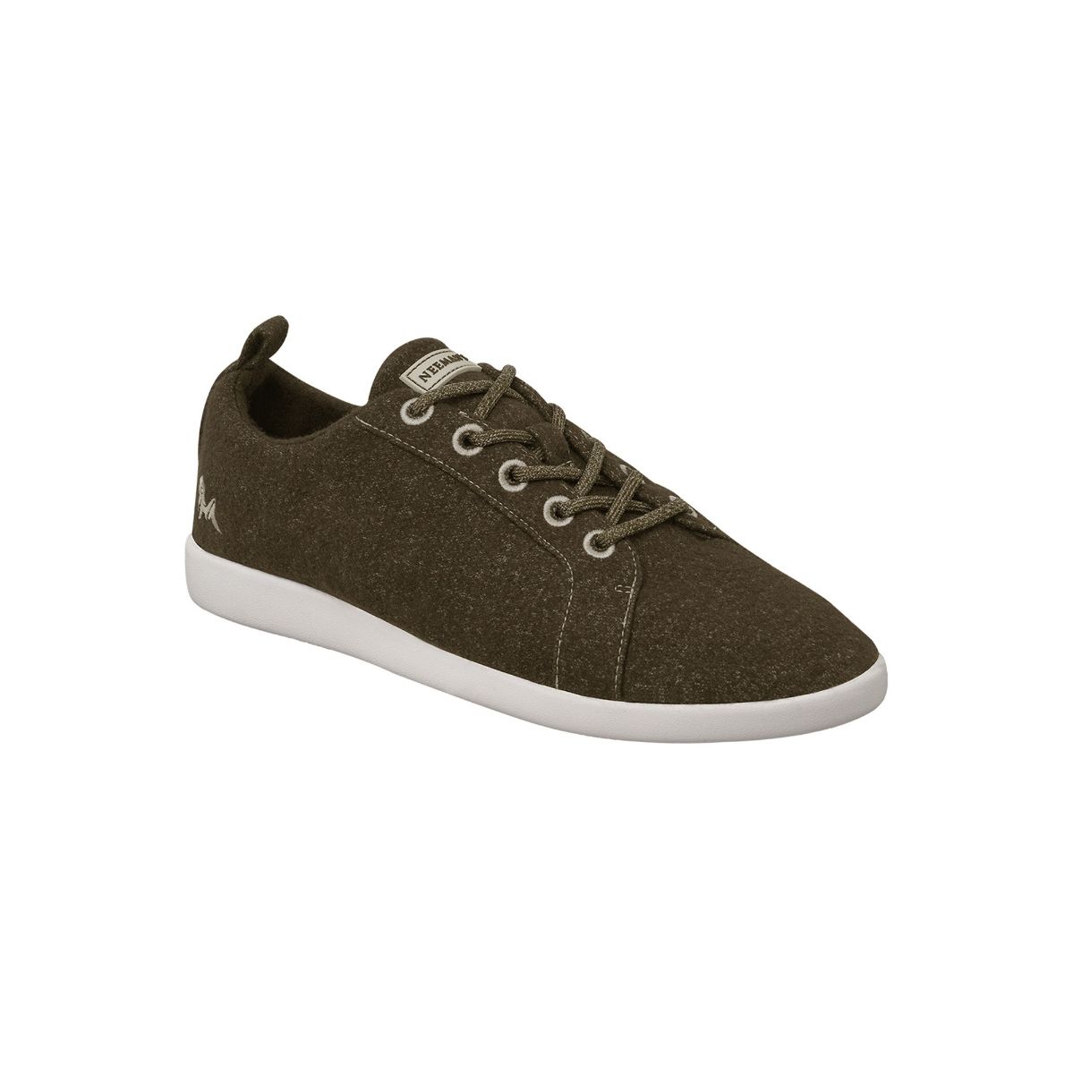Buy Neeman's Olive Wool Sneakers Online