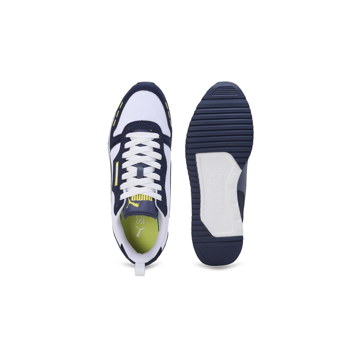 Buy Puma R78 Unisex White Sneakers Online