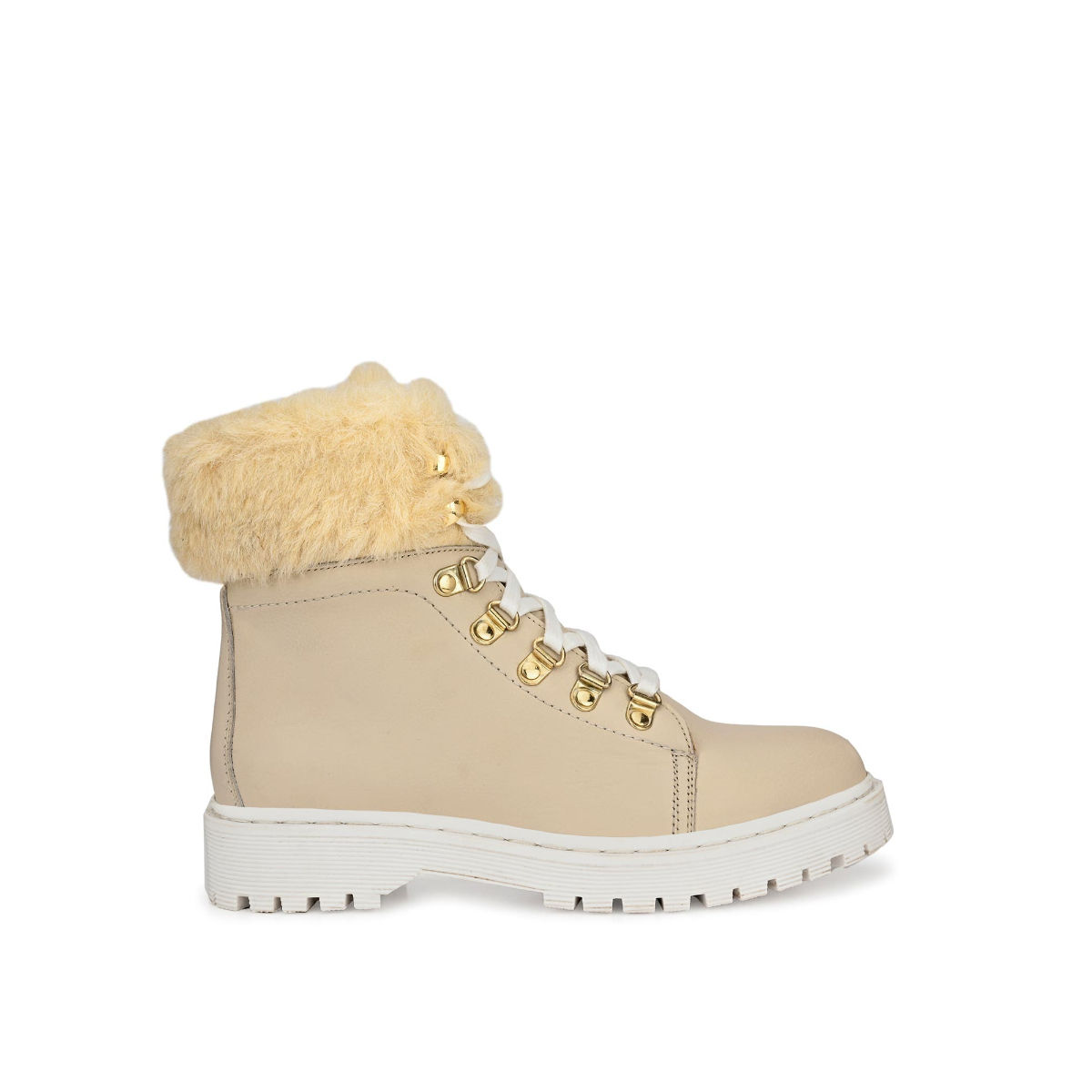 Buy Delize Womens Off-white Darby Boots Online