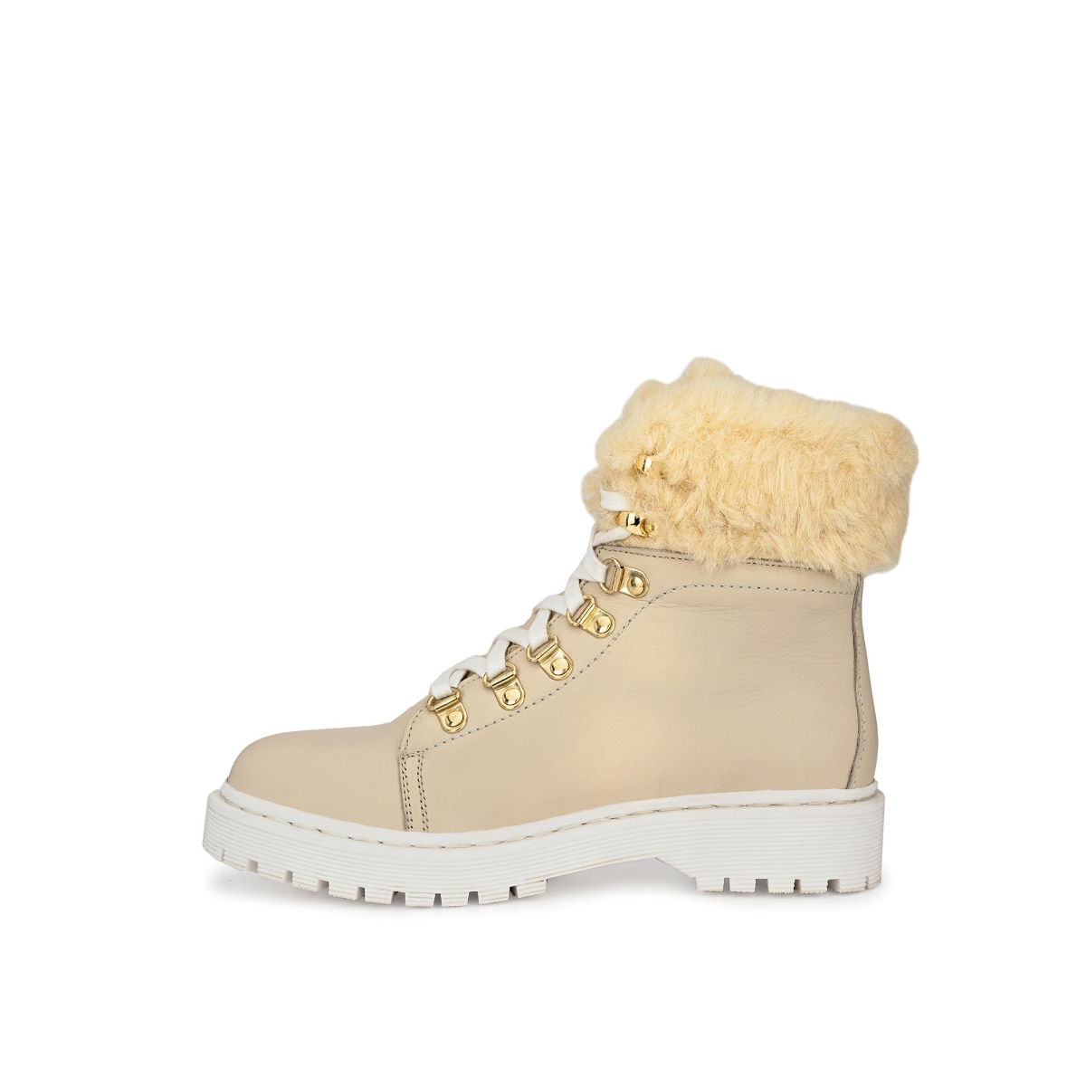 Buy Delize Womens Off-white Darby Boots Online