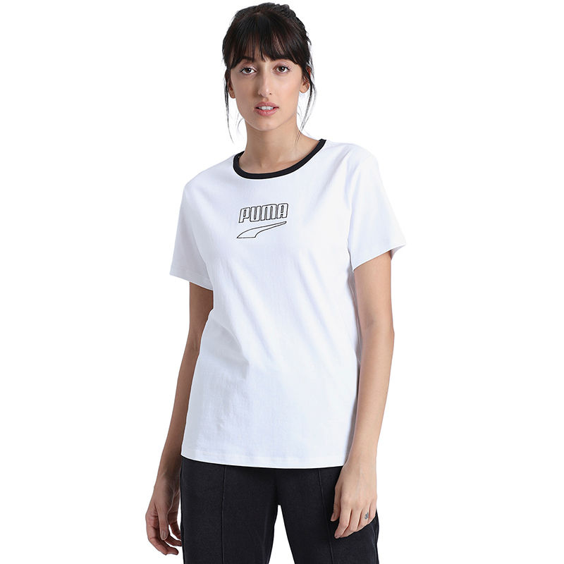 Puma Downtown Tee - White: Buy Puma Downtown Tee - White Online at Best ...