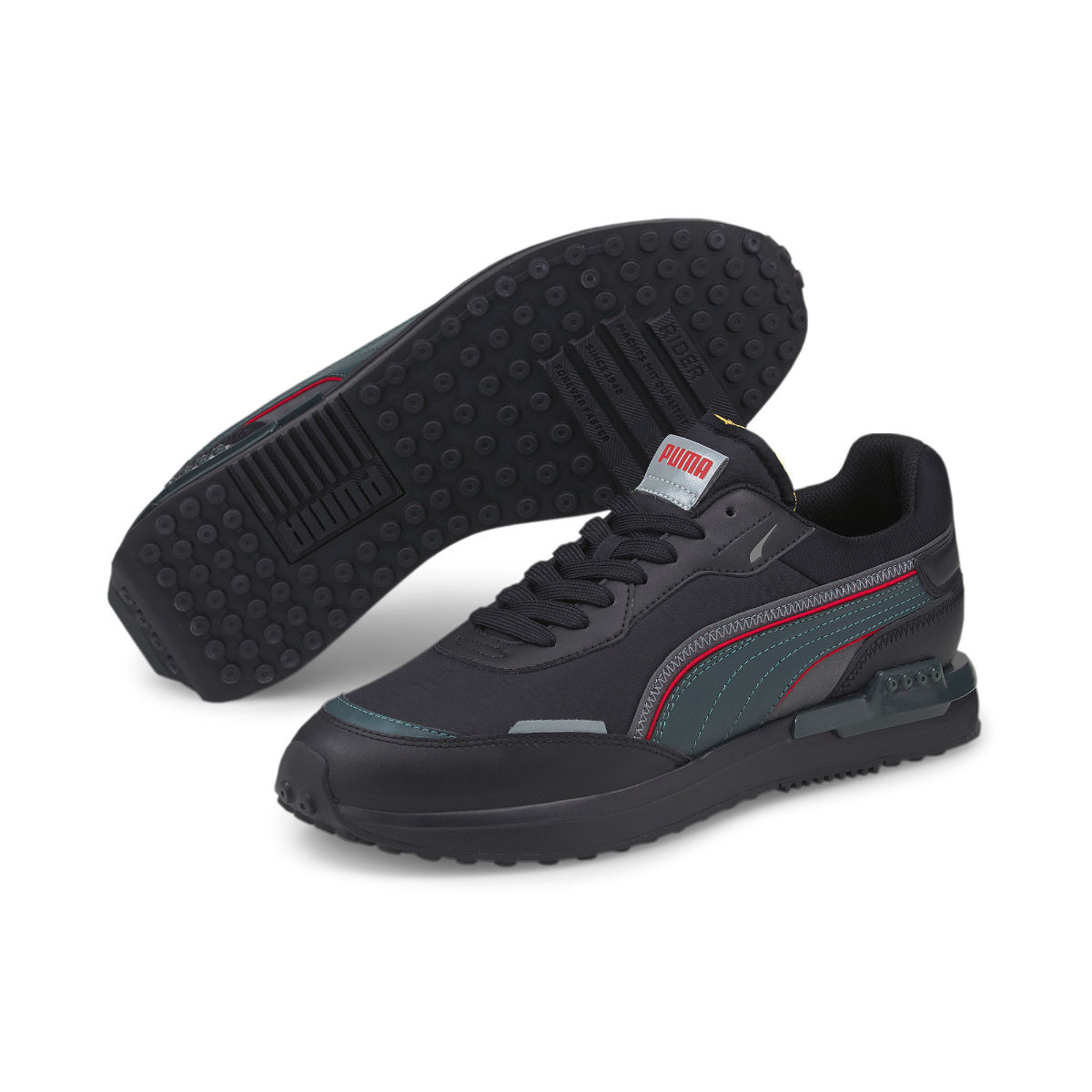Puma City Rider Ripstop Unisex Black Casual Sneakers: Buy Puma City ...