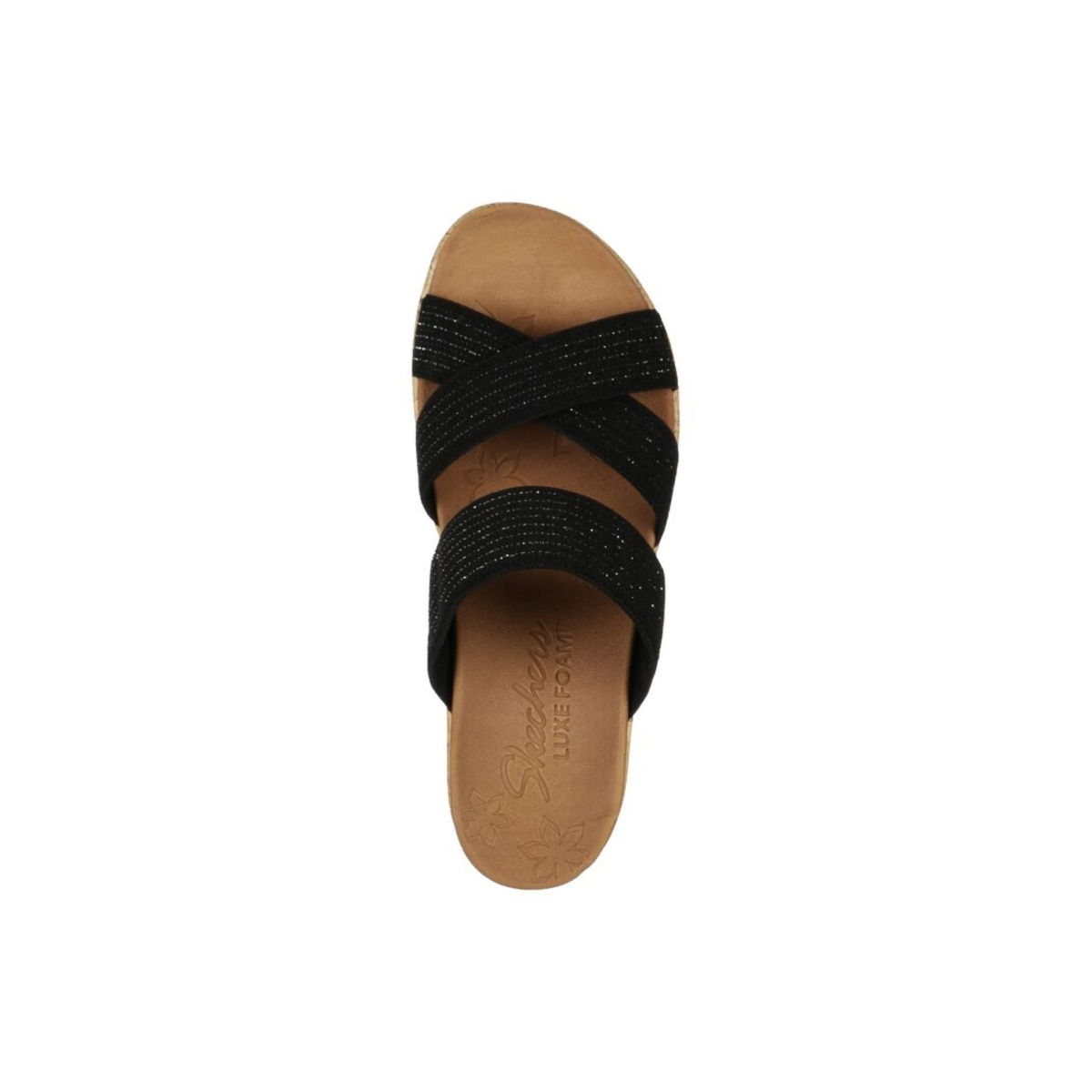 Buy SKECHERS Beverlee - Free Spark Black Cali Wedges Online