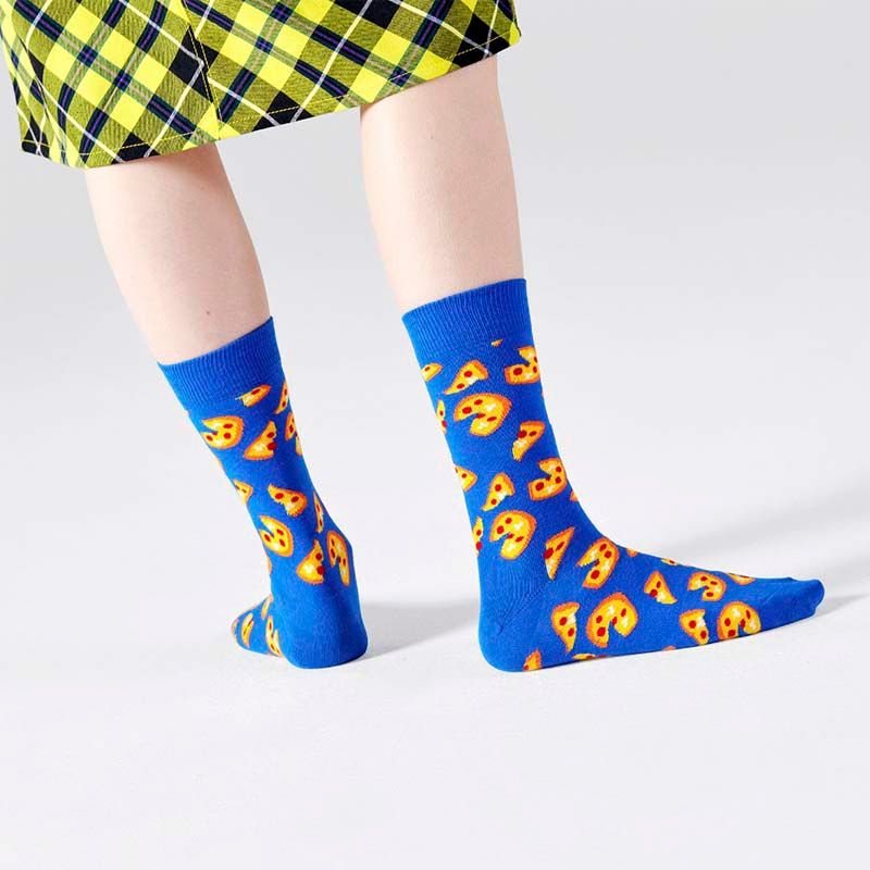 Happy Socks Pizza Sock - Blue: Buy Happy Socks Pizza Sock - Blue Online ...