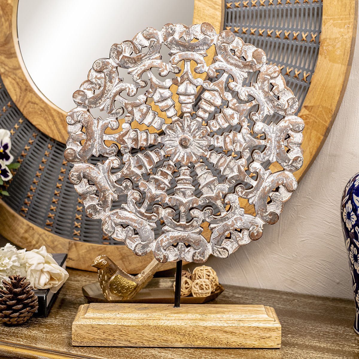 The 7 DeKor Mandala Table Accent: Buy The 7 DeKor Mandala Table Accent ...