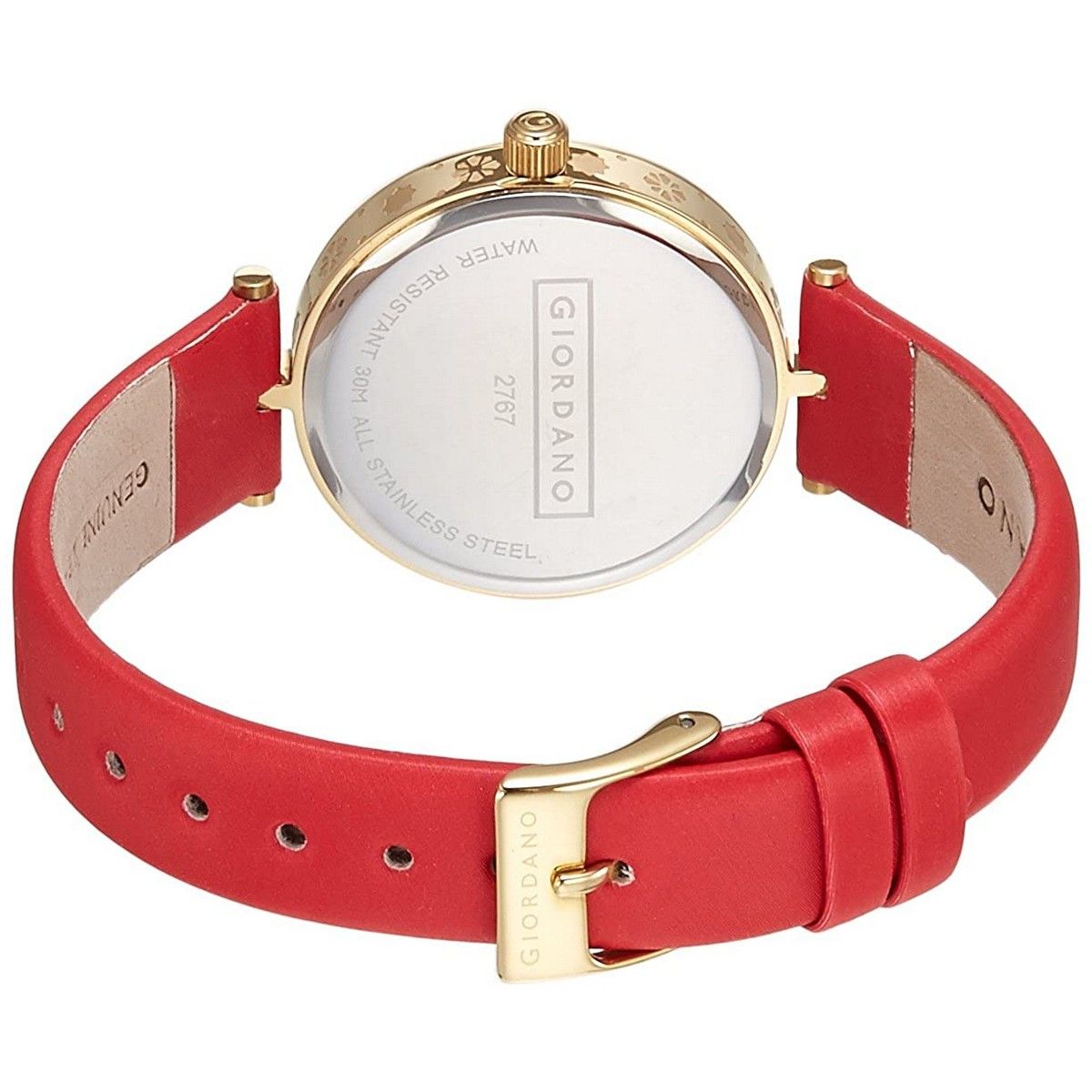 Buy Giordano Women's Red Round Analogue Watch (1) Online