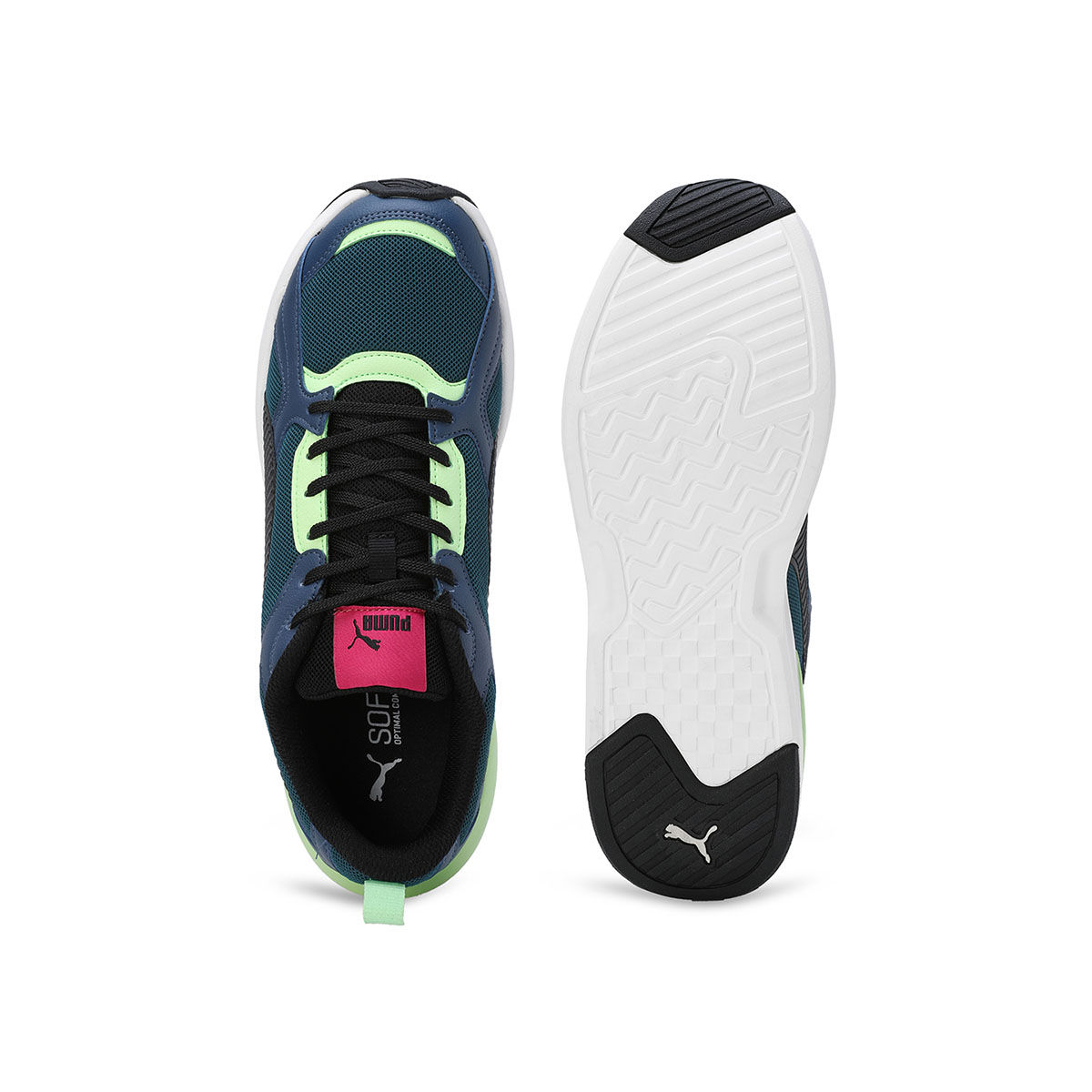 Buy Puma X-Ray Fluido Men Navy Blue Running Shoes Online
