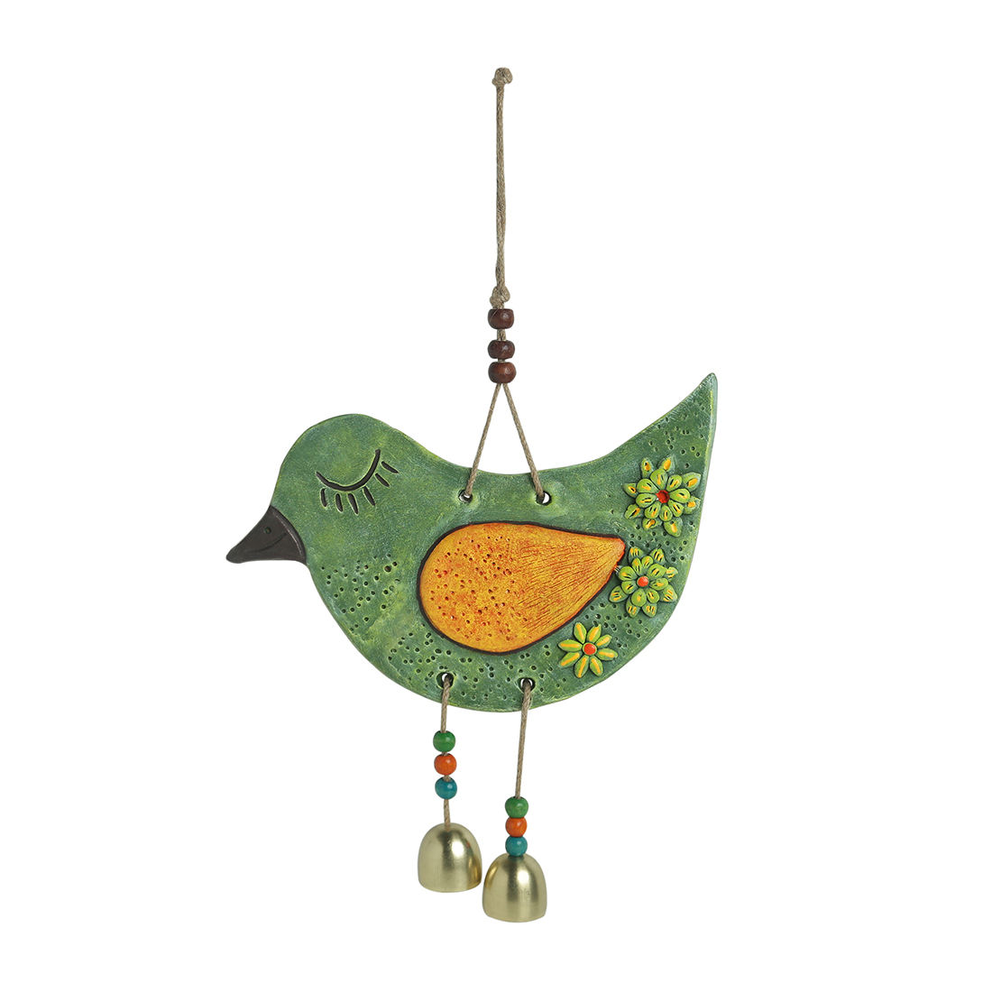 Buy ExclusiveLane Clinkering Sparrows' Handmade Decorative Wall Hanging ...