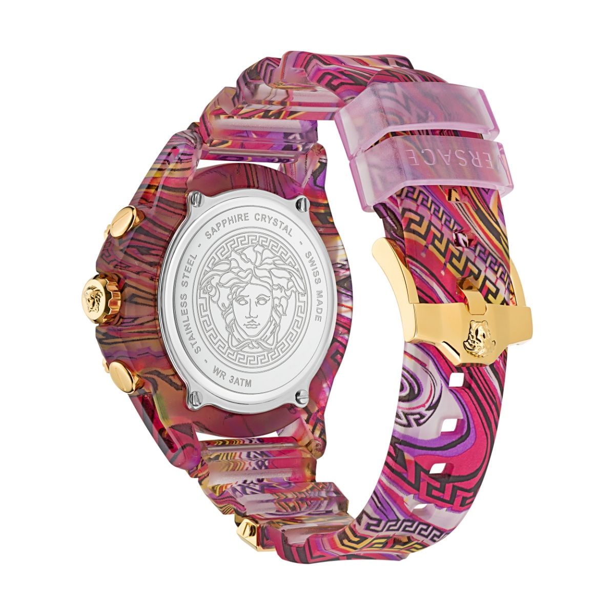 Buy Versace Analog Camouflage Multiclolor Dial Unisex Watch - Vez701222 ...