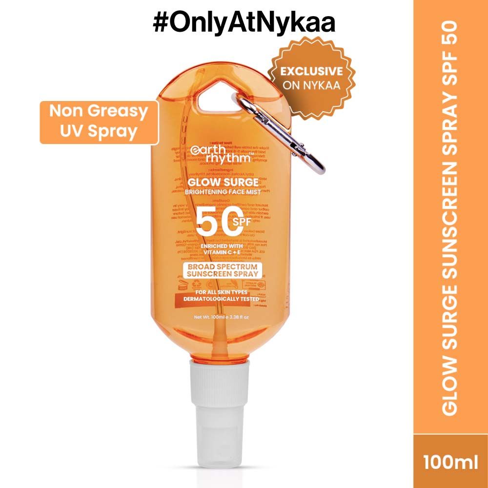 Buy Earth Rhythm Glow Surge Sunscreen Spray SPF 50 Online