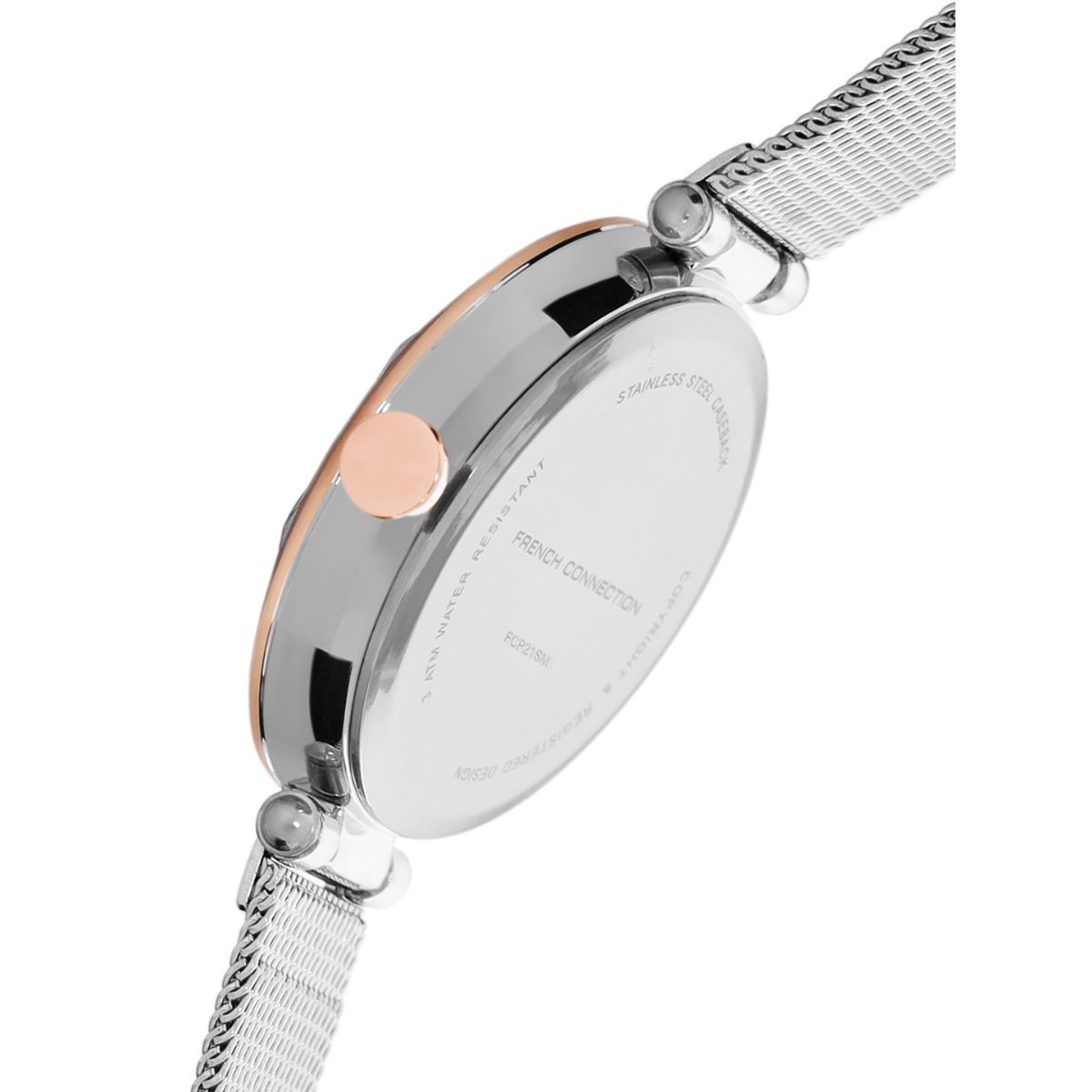 Buy French Connection Silver Analogue Watch For Women - FCP21SM Online
